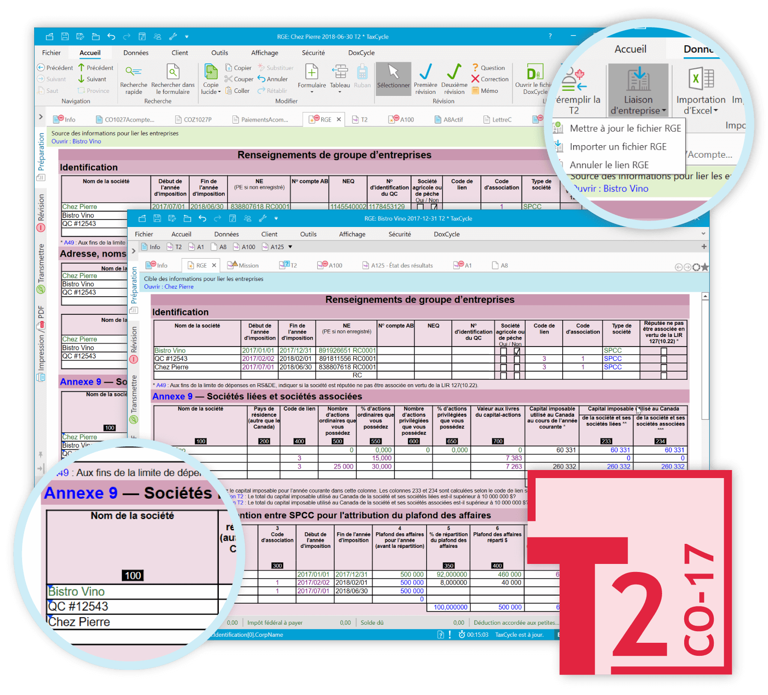 TaxCycle T2/CO-17 - TaxCycle