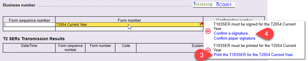 T2 Special Elections and Returns (SERs) - TaxCycle