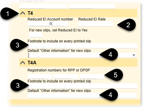 T4/T4A Info worksheet | TaxCycle
