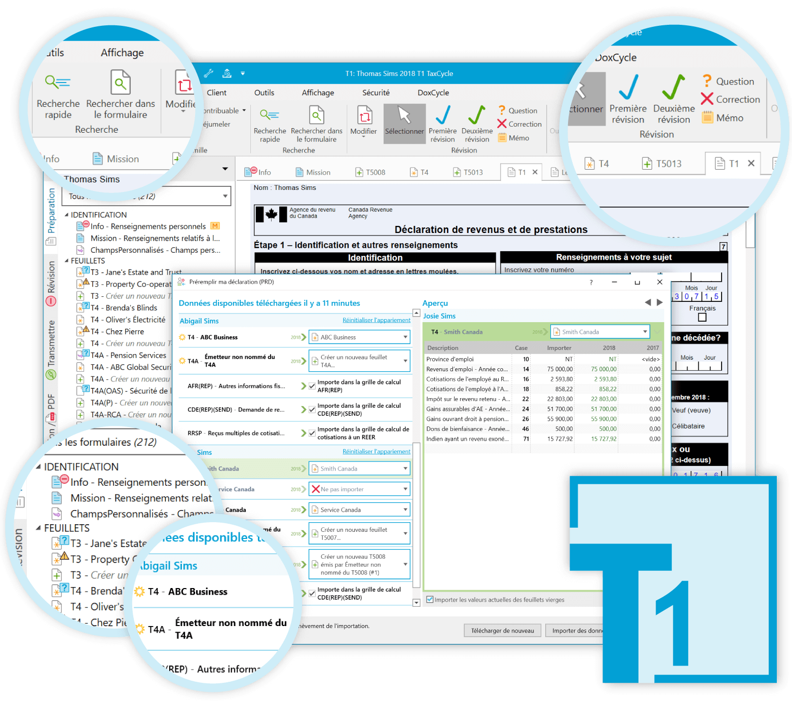 TaxCycle T1 | TaxCycle