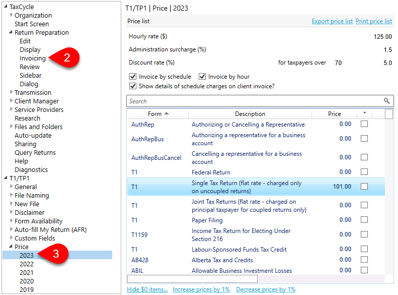 Ten Options to Review Before EFILE Opens - TaxCycle