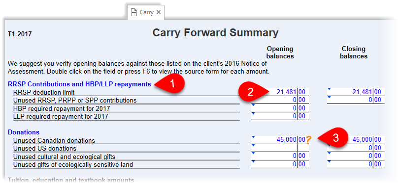 T1 Summaries - TaxCycle