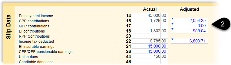 Enter T4 or T4A Slip Data | TaxCycle