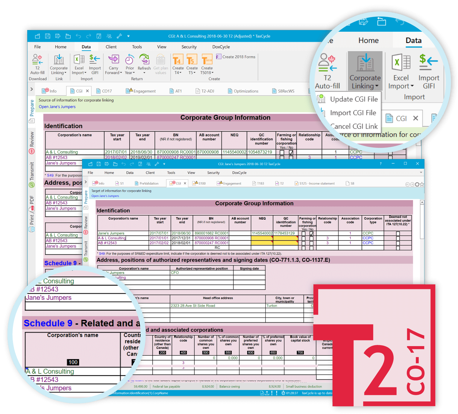 TaxCycle T2 | TaxCycle